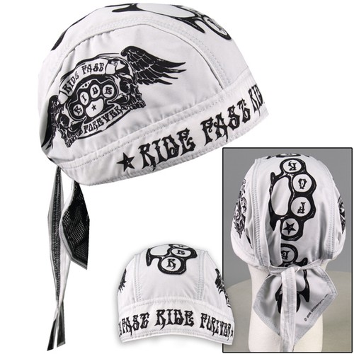 Biker Chopper Kopftuch Bandana Headwrap Ride Fast Forever Schlagring ...
