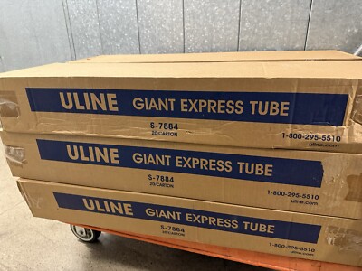 Uline S-7884 Giant Express Tube 38x6 Triangle Shipping Box 20ct | eBay