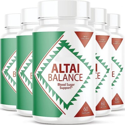 (5 Pack) Altai Balance Blood Sugar Support Supplement Altai Balance 300 ...