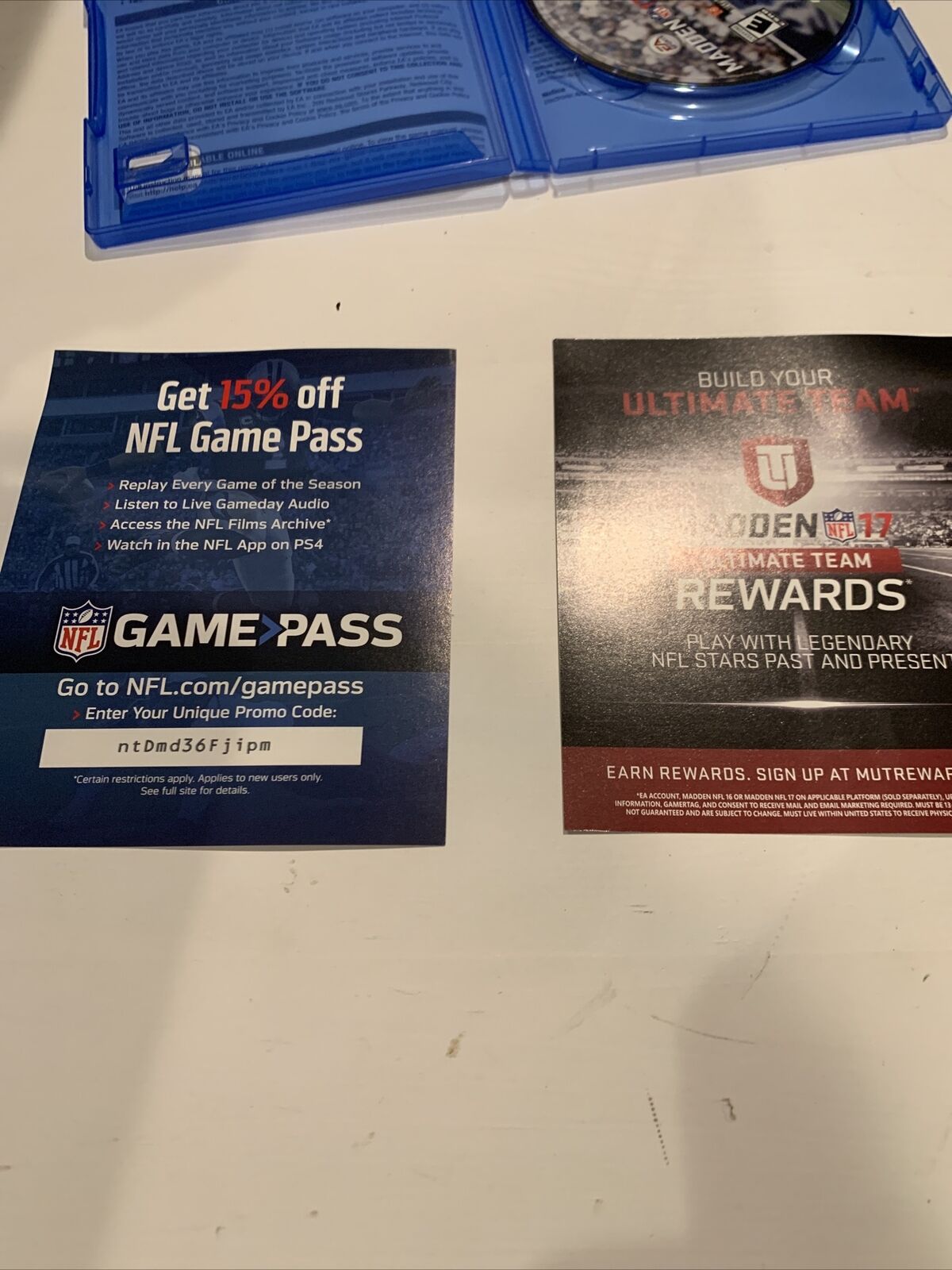 Madden NFL 17 PS4 With All Merchandise Great Condition 14633368574| eBay