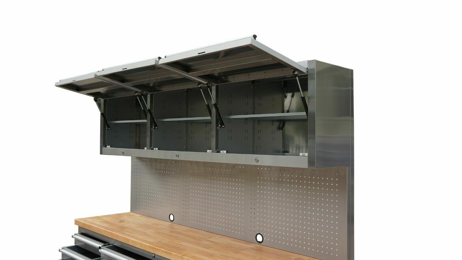 3M Stainless Steel Garage Workbench System Tool Chest Rolling Cabinet ...