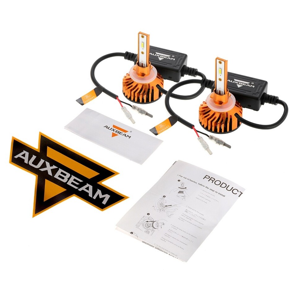 AUXBEAM 881 880 LED Fog Light Driving Bulbs DRL 6000K White Super ...