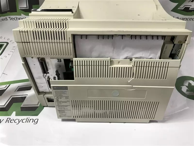 Vintage HP LaserJet 4 C2001A Printer 600 DPI 8PPM Powers On Not Fully ...
