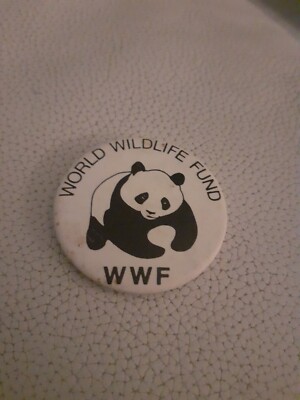WWF Vintage badge | eBay UK
