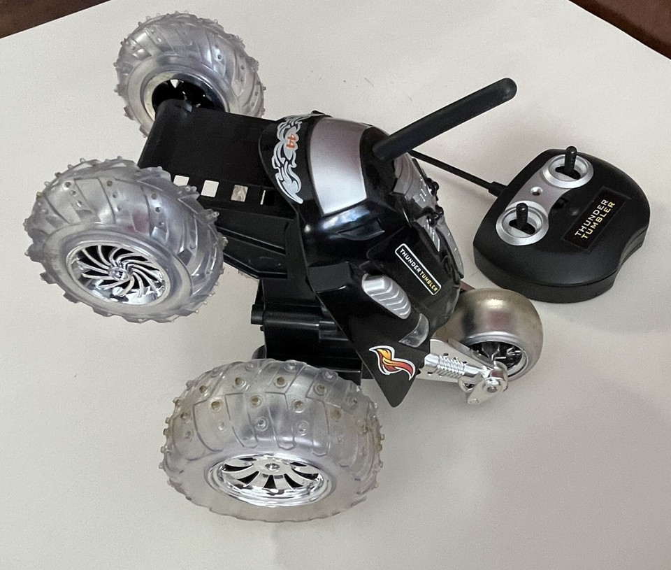 Thunder Tumbler Remote Control Spinning Car | eBay
