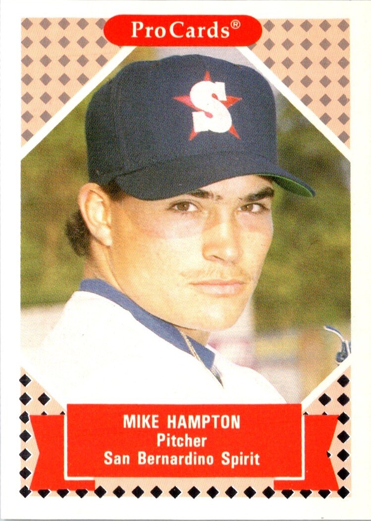 1991 ProCards Mike Hampton #145 San Bernardino Spirit Baseball Card | eBay