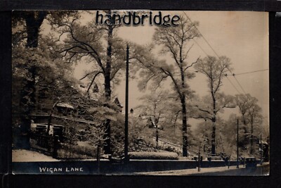 Wigan - Wigan Lane - real photographic postcard | eBay UK