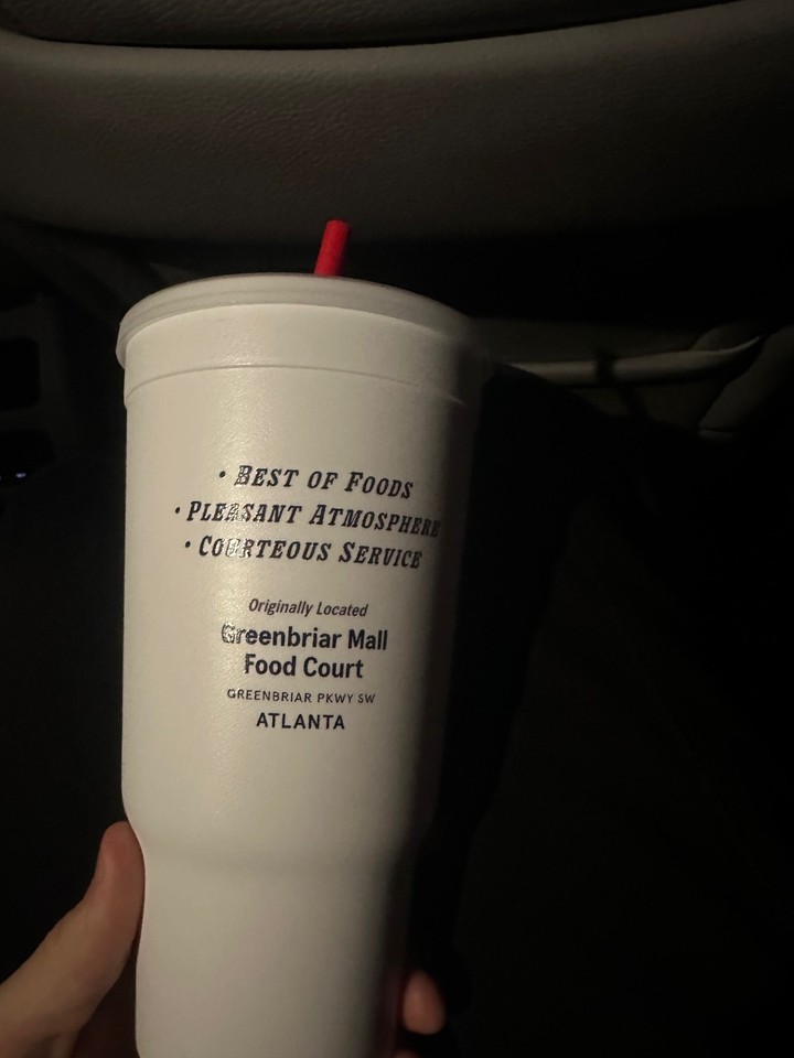 (New) Un-used Chick-fil-A cup With weird writing on the side | eBay