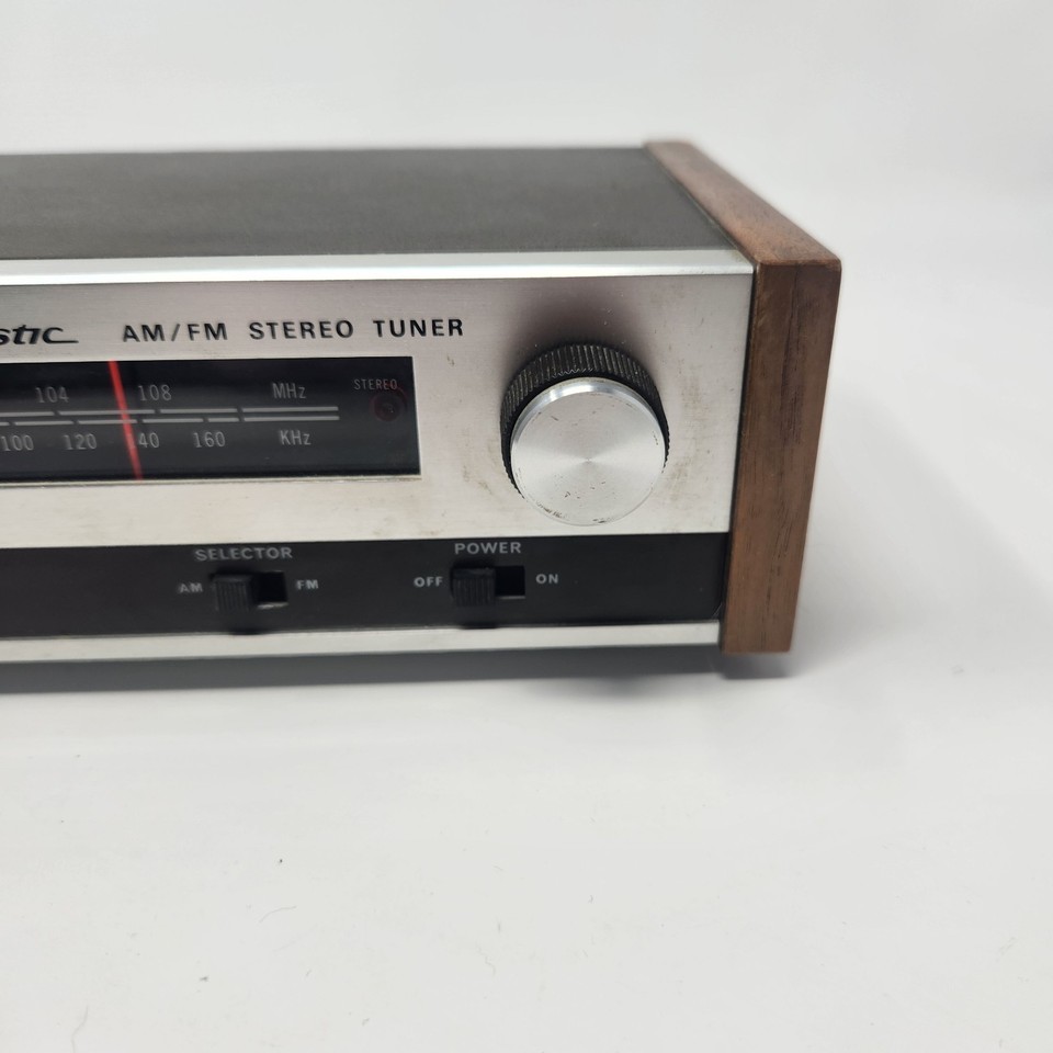Vintage REALISTIC TM-100 Solid State AM/FM Stereo Tuner Powers On | eBay