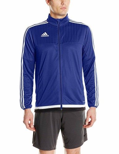 Adidas Tiro 15 Bold Dark Blue/White/Dark Blue Training Jacket - S | eBay