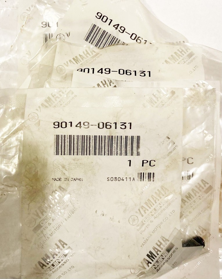 5 pieces New Yamaha front brake lever screw 90149-06131-00 RD400 XS650 ...