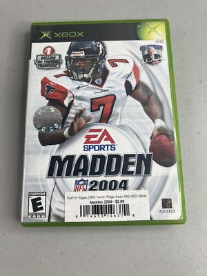 Madden NFL 2004 Xbox TESTED 14633146370| eBay