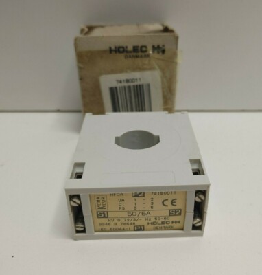 NEW OLD STOCK! HOLEC HF3A 50/5A CURRENT TRANSFORMER 741B0011 | eBay