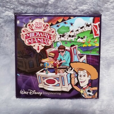 Walt Disney Imagineering Pixar Toy Story Midway Mania Button Pin Woody ...