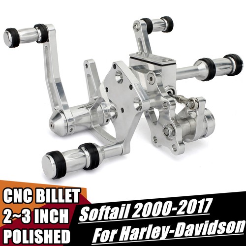 Forward Controls Foot Pegs Softail 00-17 FXSTS FLSTN Heritage FLSTC ...