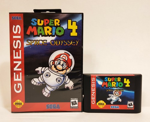 Super Mario 4: Space Odyssey Sega Genesis/Mega Drive | eBay