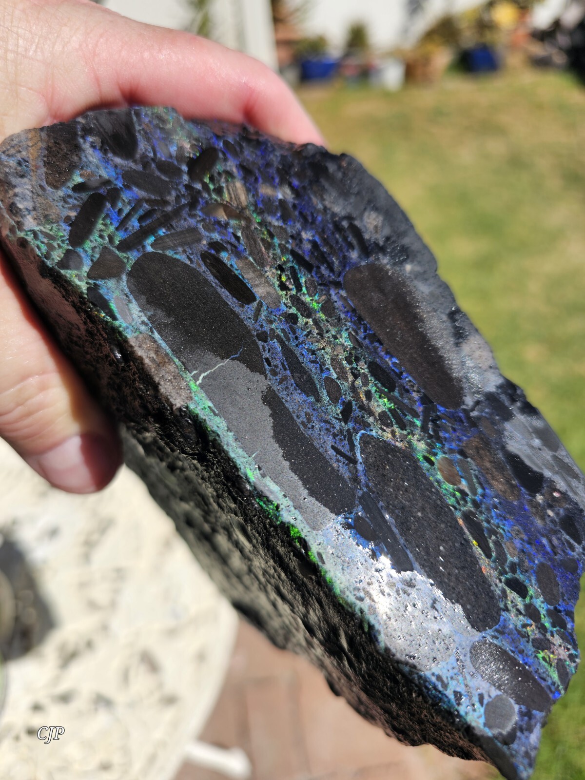 3.0kg Rainbow Matrix Opal (Sandstone Matrix) rough. Lapidary rocks ...