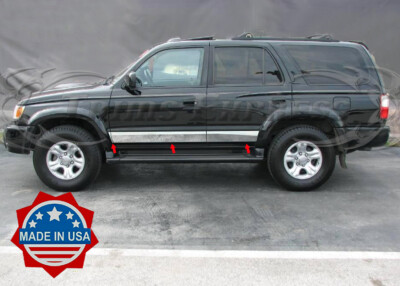 fit:1996-2002 Toyota 4 Runner 4Runner Rocker Panel Trim 8Pc 5" Body ...
