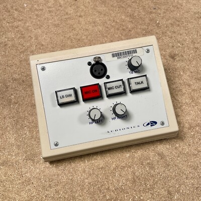 Vintage Ex-BBC Radio 4 Studio Audionics Headphones/Mic Desktop ...