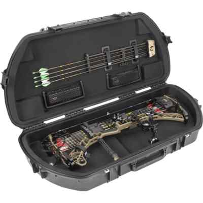 NEW 2025 SKB iSeries Shaped Bow Hard Case BLACK Bowtech Mathews Hoyt ...
