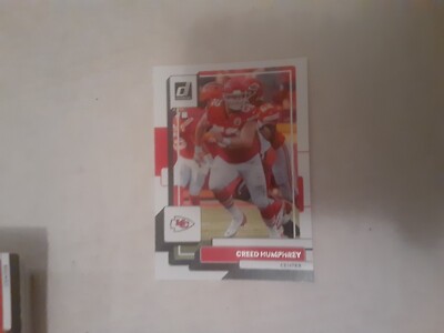 2022 Panini Donruss Football Creed Humphrey #274 Kansas City Chiefs ...