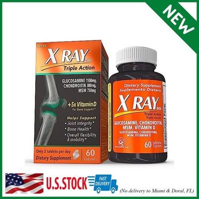 X Ray Dol Triple Action Joint Support Supplement with Glucosamine ...