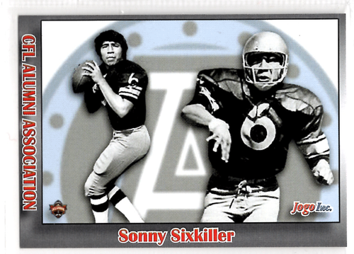 2025 Jogo CFL Alumni #1003 Sonny Sixkiller - Toronto Washington - 125 ...