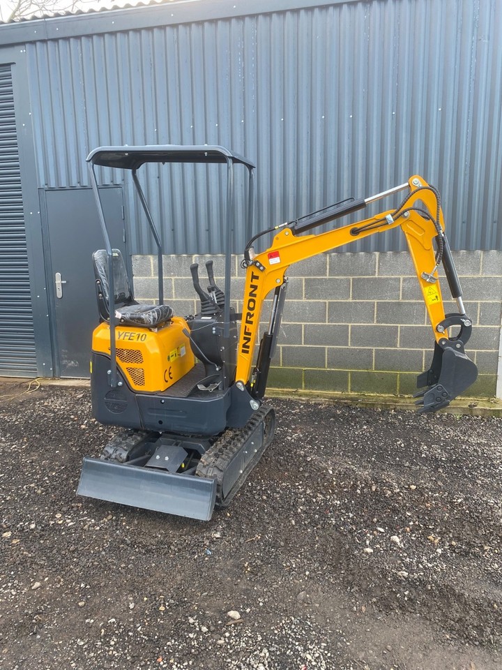 2025 Infront YFE10 Mini micro digger excavator jcb wacker neuson ...