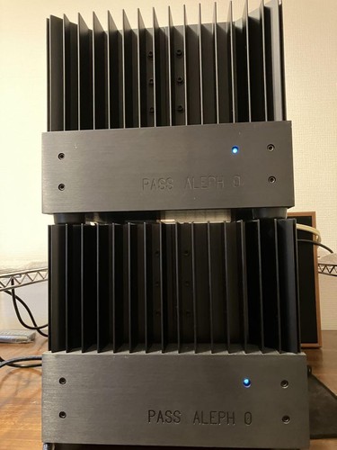 Pass Labs Aleph 0 Mono Power Amplifier Pair – Nelson Pass Class A ...
