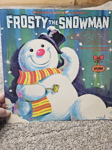 Frosty the Snowman -The Caroleer Singers - Christmas Record 12" Vinyl ...