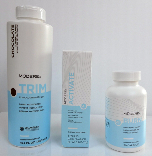 Modere Lean Body Sculpting System - Chocolate - New Sealed Exp. 09/2024 ...