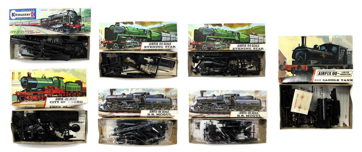 AIRFIX/KITMASTER 'OO' GAUGE LOT OF 7 ASSORTED LOCOMOTIVE MODEL KITS | eBay