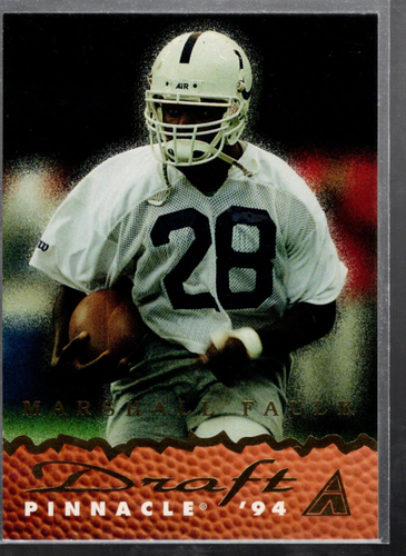 A8651- 1994 Pinnacle Draft Pinnacle #DP2 Marshall Faulk - Nm-Mt | eBay