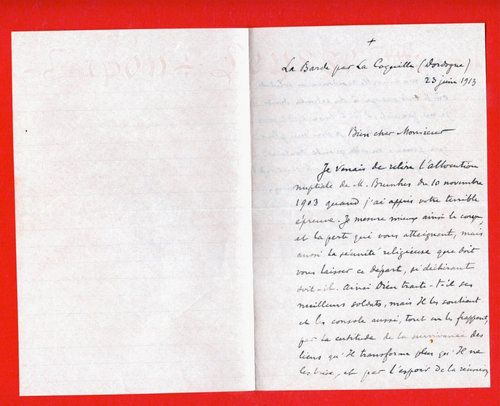 EI32-L.A.S-PAUL RIVOIRE-PEINTRE-[GEORGES GOYAU]-1913 | eBay