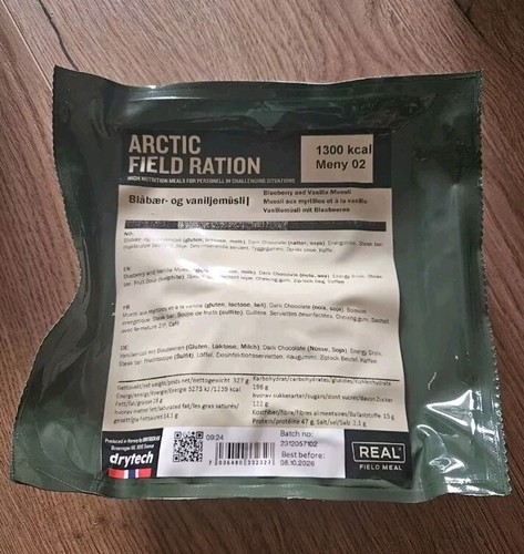 EPA Norwegen ARCTIC FIELD RATION MRE 2026, Frühstück | eBay.de