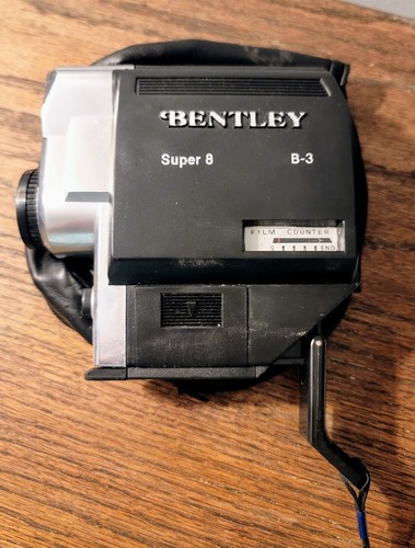 Vintage BENTLEY B-3 Super 8 Movie Camera w/ Pouch | eBay