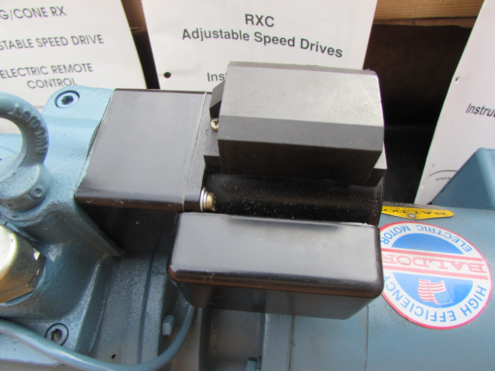 SHIMPO DRIVES RING / CONE RX ADJUSTABLE SPEED DRIVE + CIRCULATE REDUCER ...