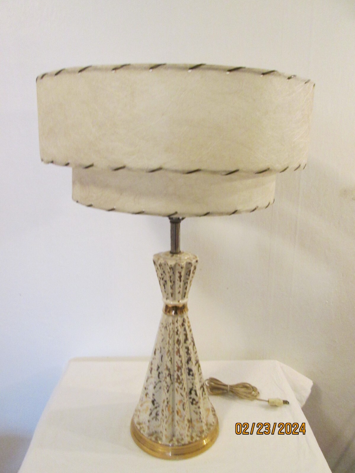 Mid Century Modern Atomic table LAMP BASE ONLY-SHADE NOT INCLUDED ...