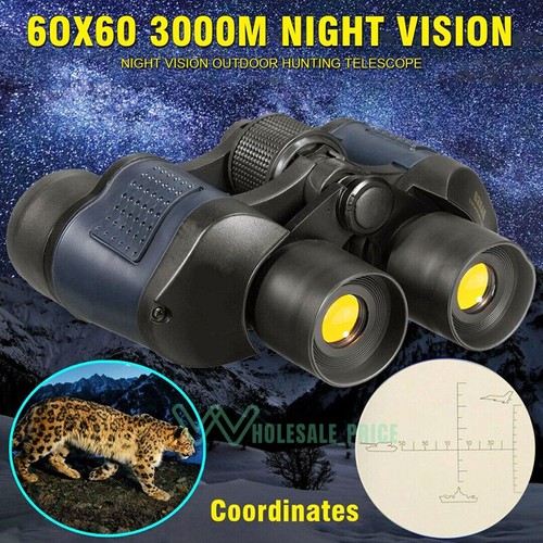 German Military Army 60X60 Binoculars Night Vision High Clarity 3000M ...