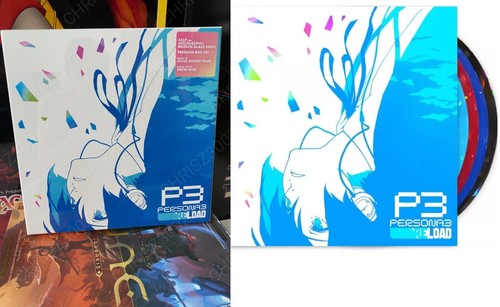 Persona 3 Reload Vinyl Record Soundtrack 4 LP Color Box Set VGM OST P3 ...