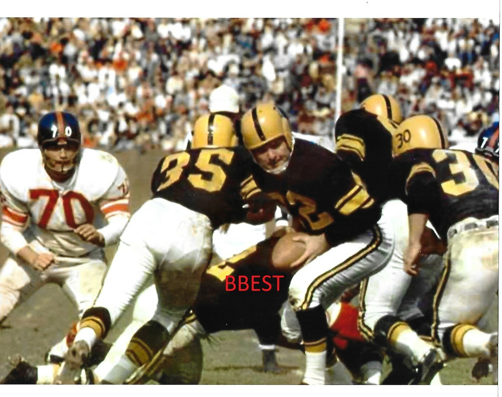 BOBBY LAYNE PITTSBURGH STEELERS H.O.FER CLASSIC COLOR 8X10 1961. | eBay