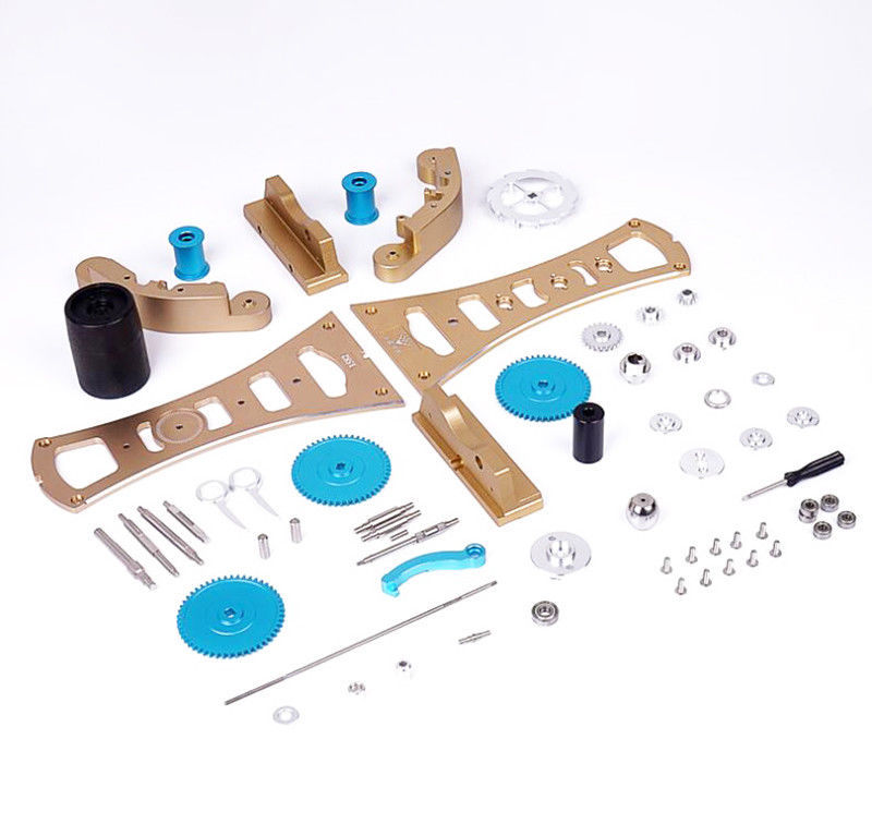 DIY Galileo Gravity Pendulum Mechanical Clock 3D Metal Assembled ...