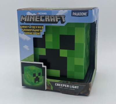 Minecraft Creeper Light with Official Creeper Sounds, Battery Powered ...