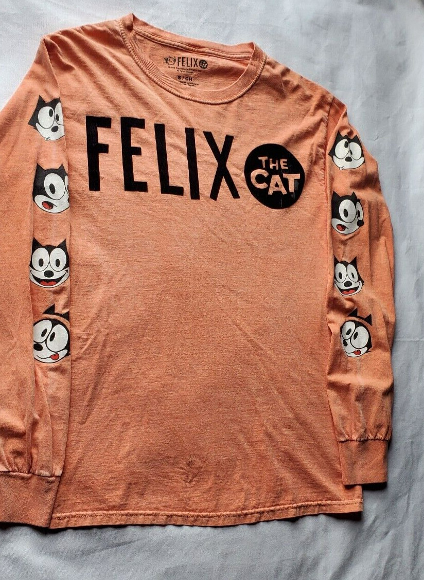 2019 Felix The Cat Orange DreamWorks Animation Long S… - Gem