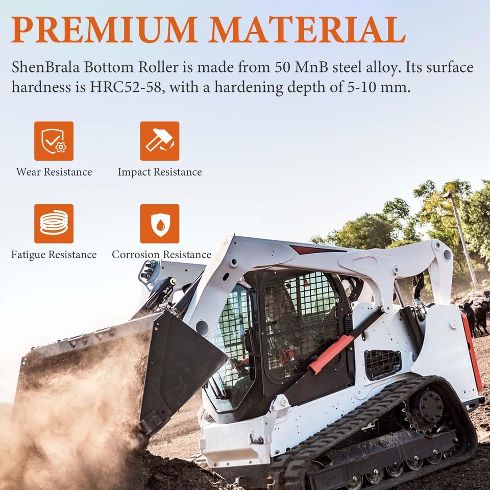 6732901 6689371 Bottom Roller Track Roller For Bobcat T140 T180 T190 ...