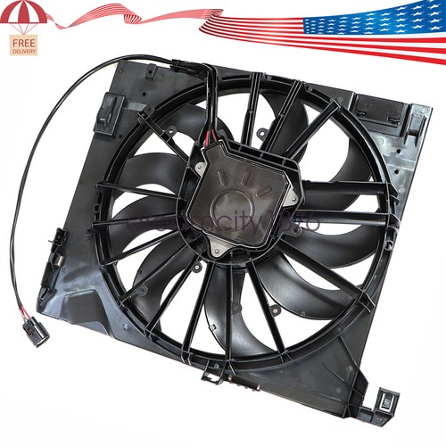 New Fit 2010-2019 Jaguar XJ XKR C2D38737 Engine Cooling Radiator Fan ...