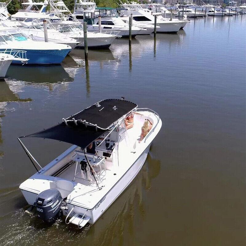 Boat T-Top Shade Boat Shades Canopy Sun Shade for Boat Cover with ...