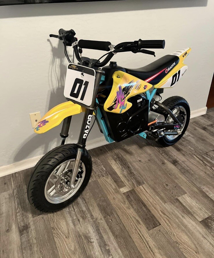 Razor MX500 MX650 graphics kit decals THICK AND HIGH GLOSS | eBay