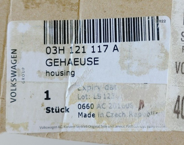 Volkswagen of America 03H121117A - Engine Coolant Thermostat Housing ...