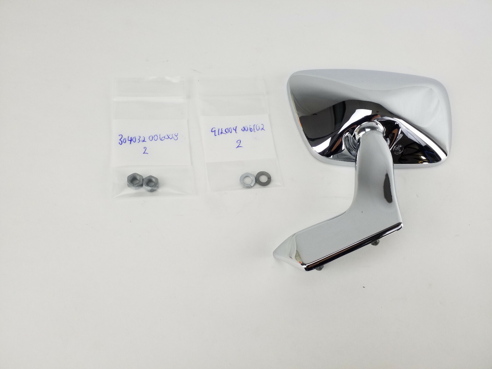 Mercedes Side View Mirror Manual Left New OEM W108 W109 W111 '67-'72 | eBay